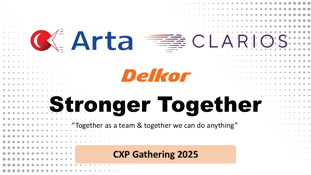 Arta dan Clarios DELKOR CXP GATHERING - STRONGER TOGETHER - Arta Batrindo